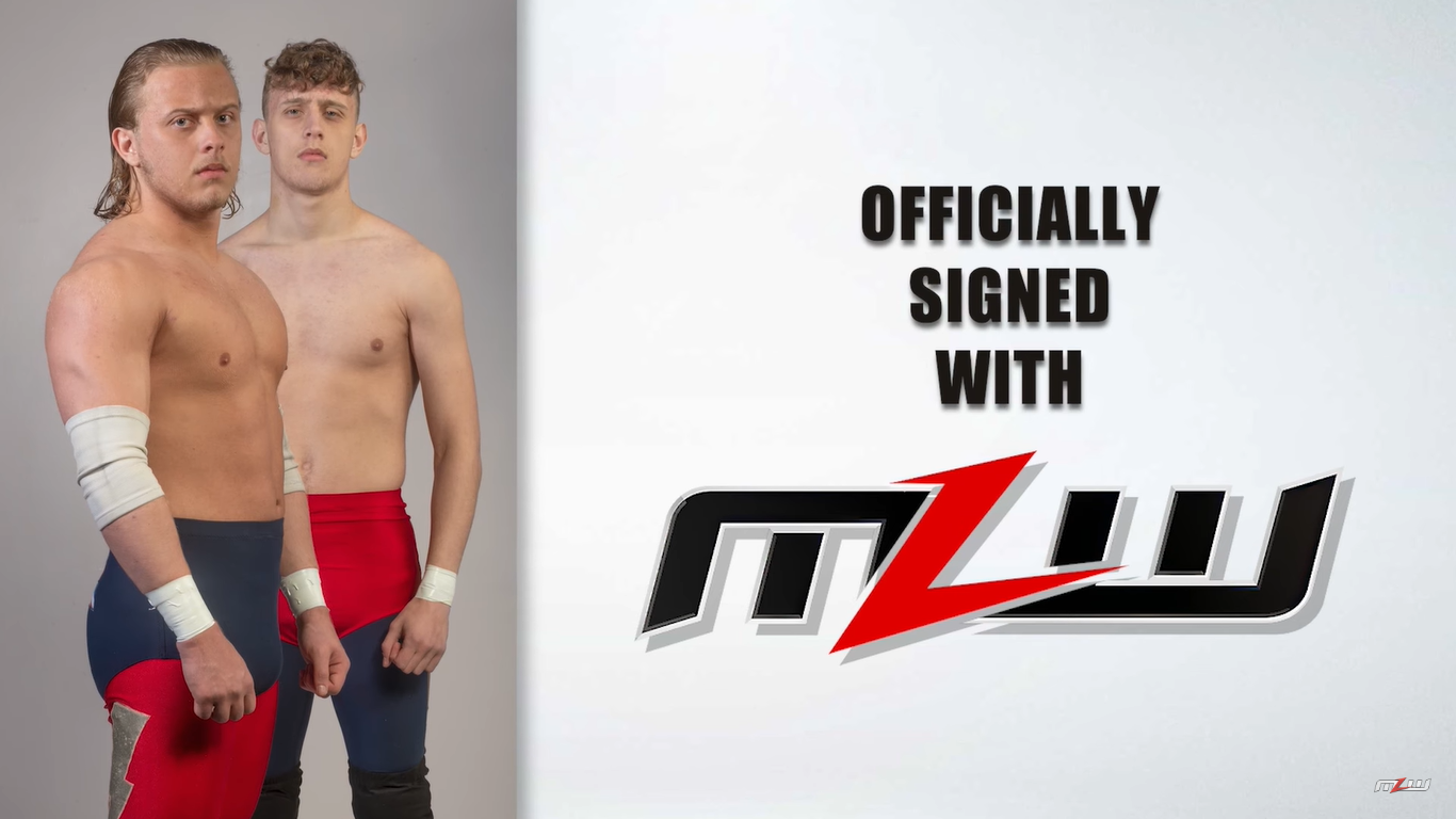 Mark & Thomas Billington sign with MLW