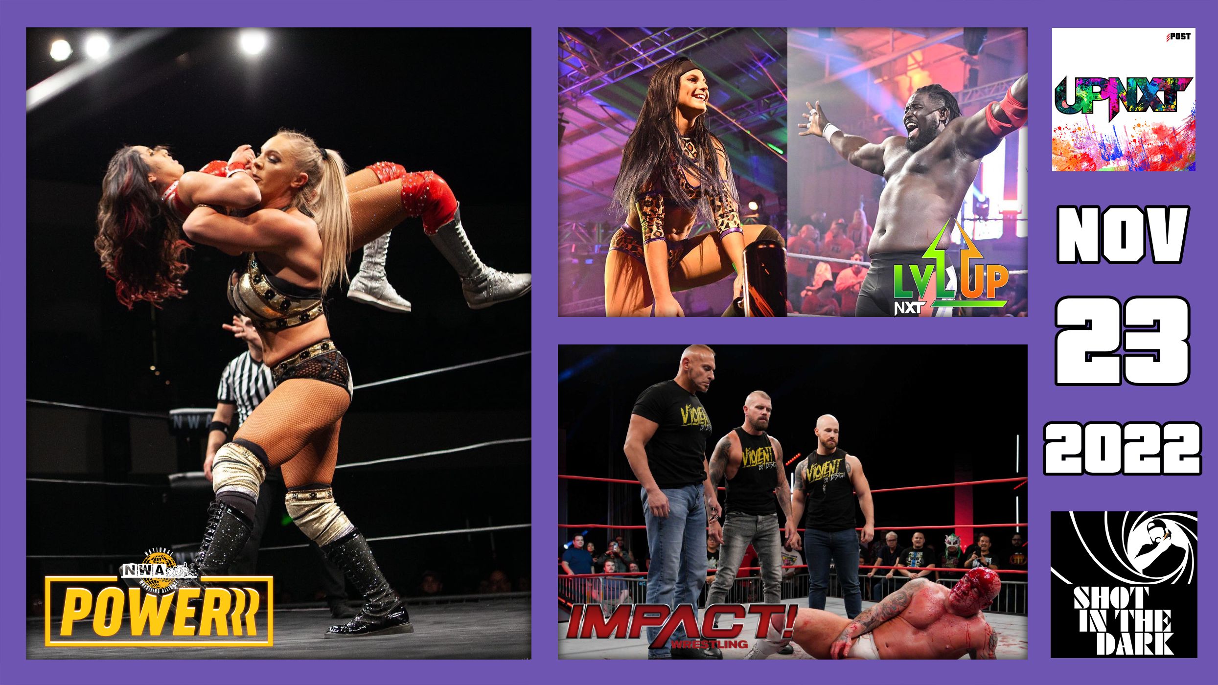 SITD 11/23/22: Kamille Defends NWA Women’s Title, Pair of Debuts on NXT ...