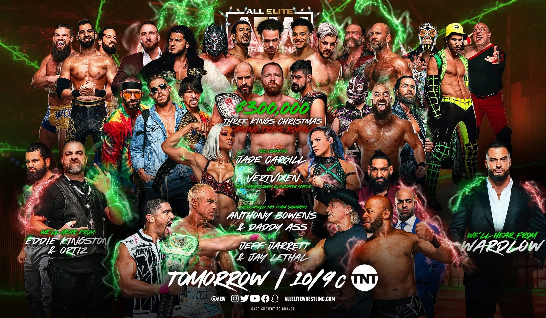 AEW Rampage Notes: Top Flight & AR Fox win Trios Royale, Jarrett ...