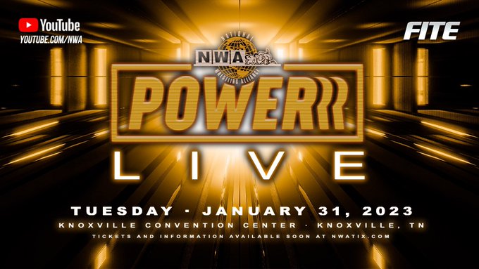 Live episode of NWA Powerrr scheduled for January 31st