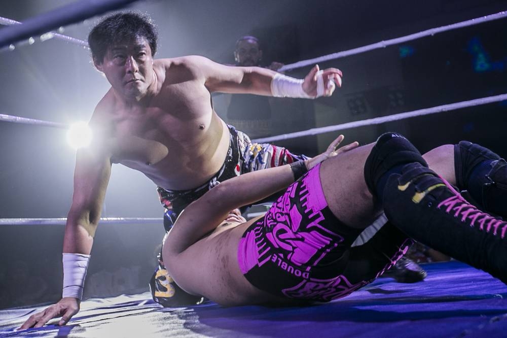 TAJIRI: I don't think I have much time left in my wrestling career
