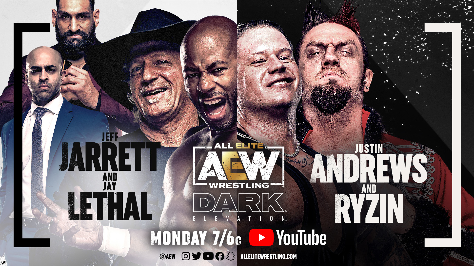 Jeff Jarrett & Jay Lethal, Athena, House of Black on AEW Dark Elevation ...