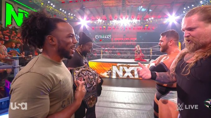 Gallus comes back to NXT, wins Tag Team Gauntlet