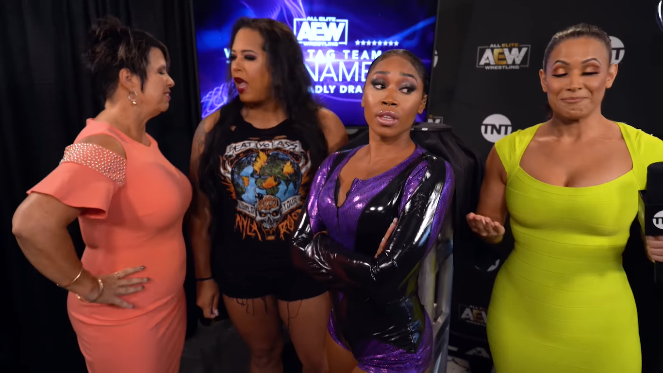 Ariane Andrew 'manifesting' that she'll be back in AEW to work with ...