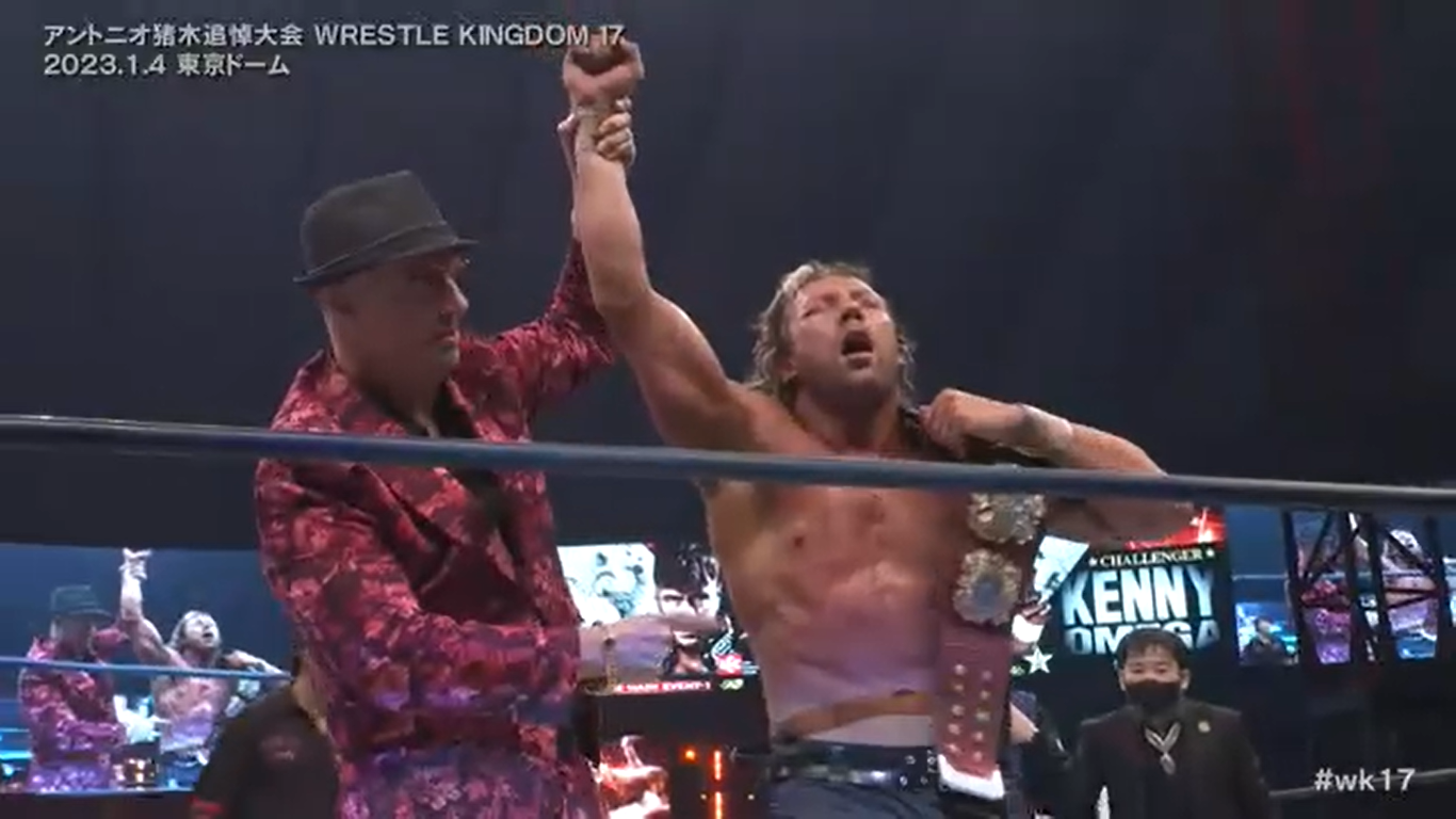 Kenny Omega wins IWGP U.S. Heavyweight Championship at NJPW Wrestle Kingdom 17
