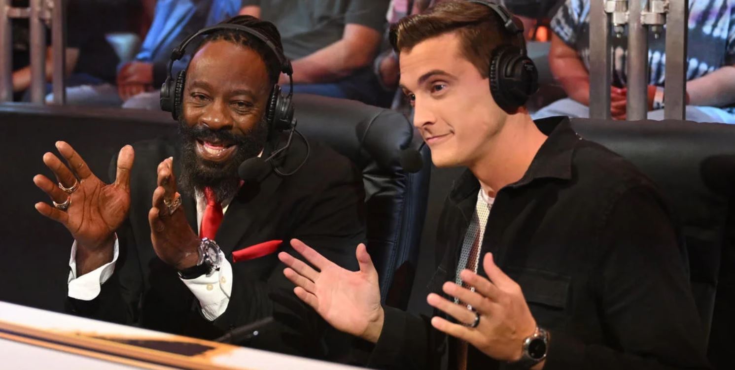 Booker T's NXT commentary stint was supposed to wrap up in December ...