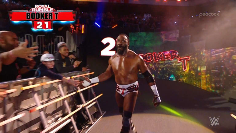 Booker T received WWE Royal Rumble offer while on Kickoff show ...