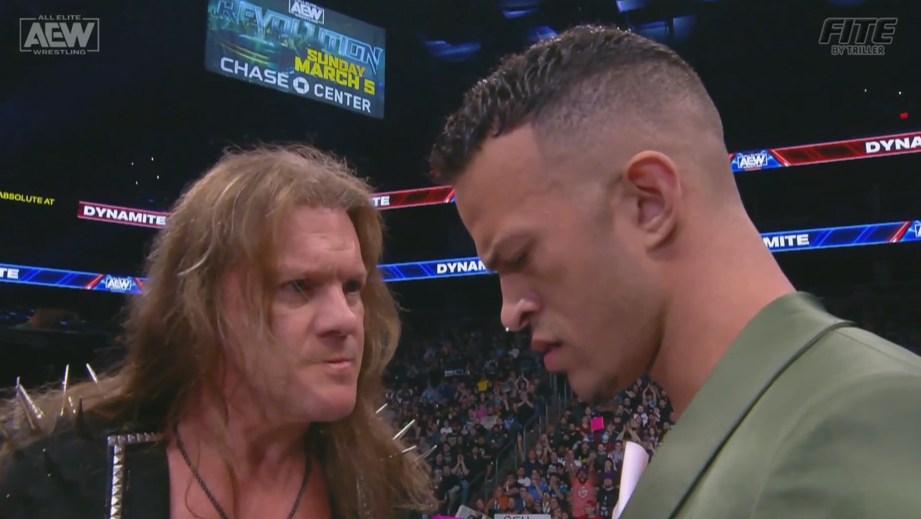 Chris Jericho thinks segment with Ricky Starks on 2/22 AEW Dynamite was ...