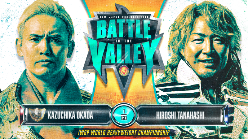 NJPW Battle in the Valley card includes double main event billing