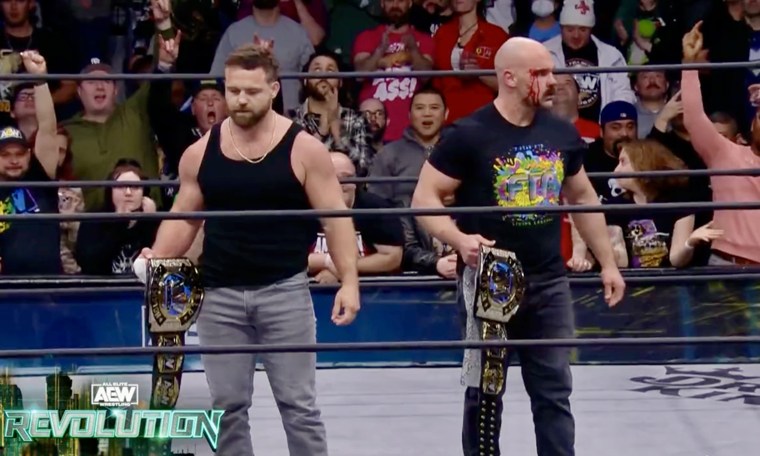 FTR make their return to AEW at Revolution