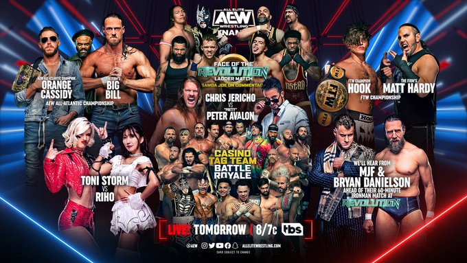 AEW Dynamite Report: Casino Battle Royale, Face of the Revolution ...
