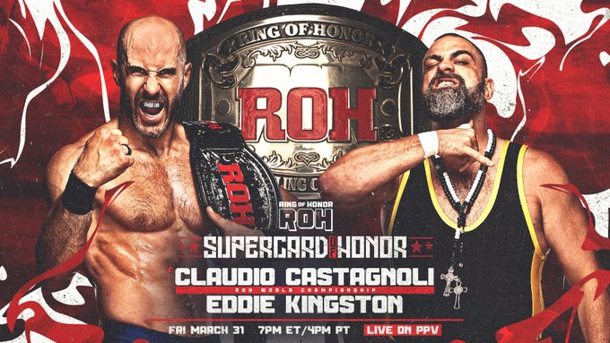 ROH Supercard of Honor: Castagnoli vs. Kingston, Joe vs. Briscoe ...