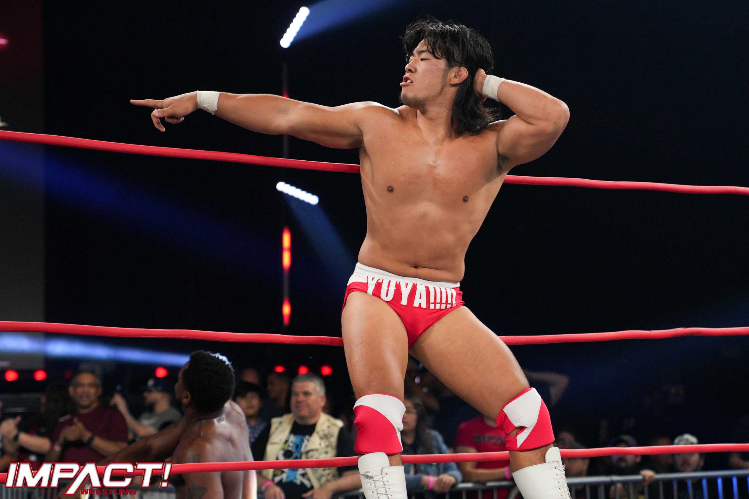 Yuya Uemura says “I’m good” after match was stopped during IMPACT tapings