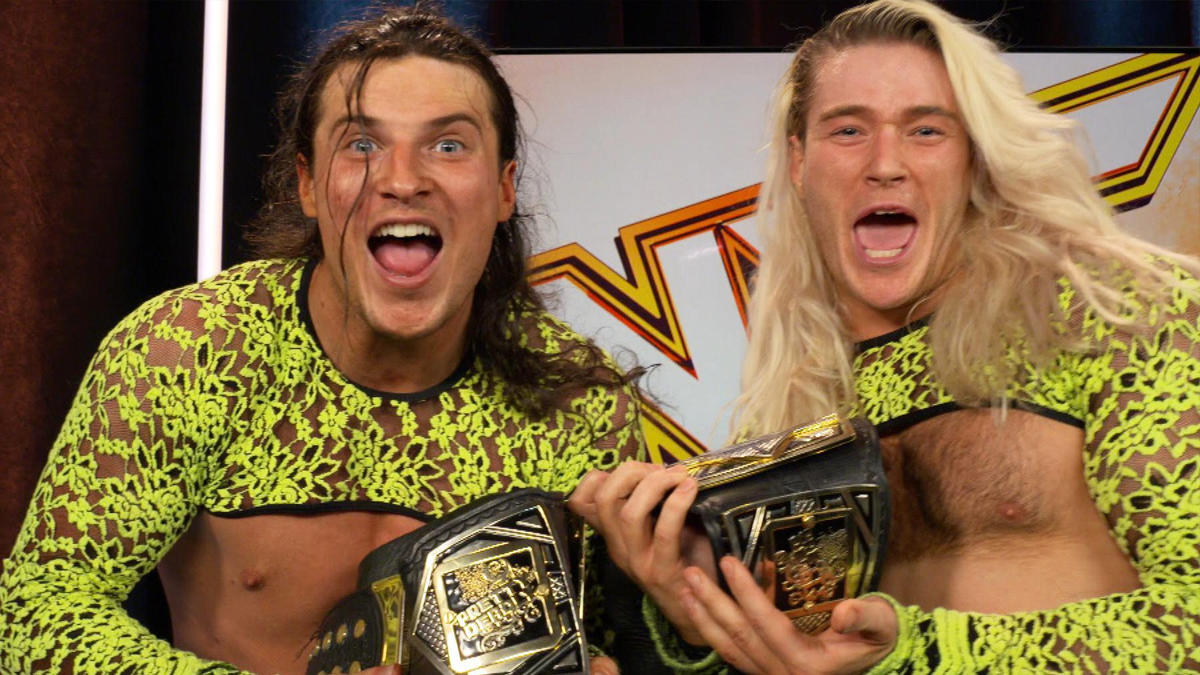 Pretty Deadly discuss hosting NXT Stand & Deliver, reflect on working ...