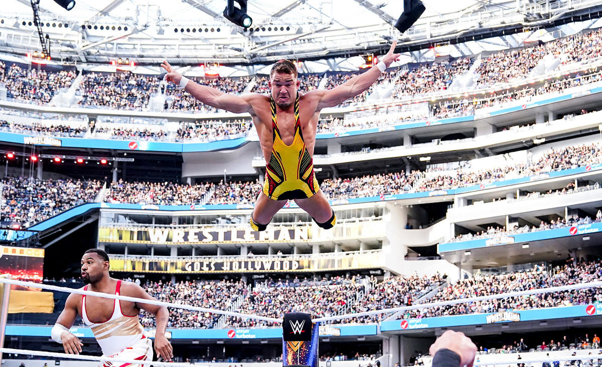 Chad Gable feels men's showcase match at WrestleMania 39 delivered ...