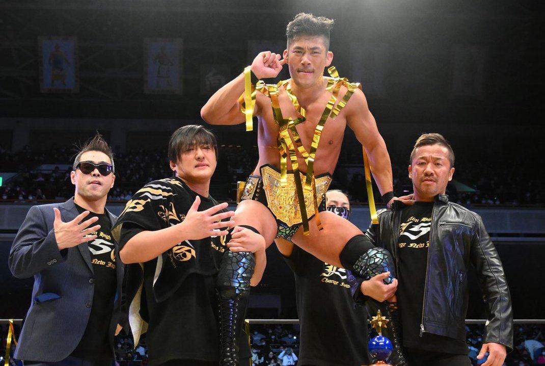 SANADA wins IWGP World Heavyweight Championship at Sakura Genesis