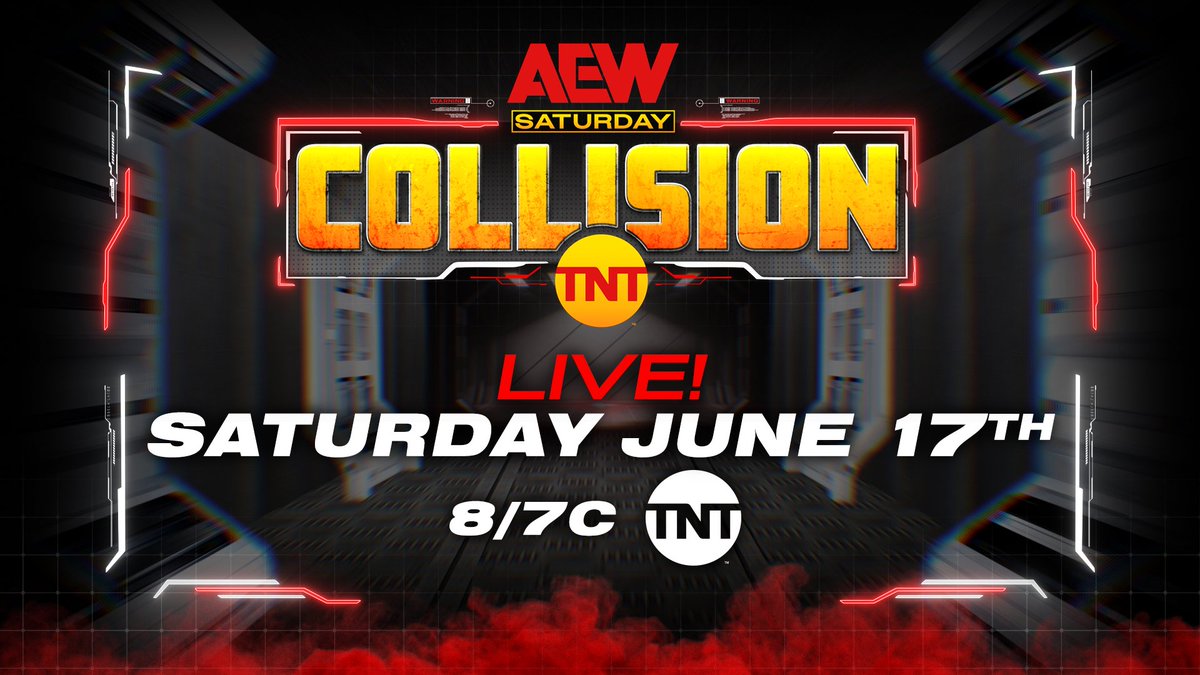 AEW Collision confirmed for Saturday nights, will debut June 17th on TNT