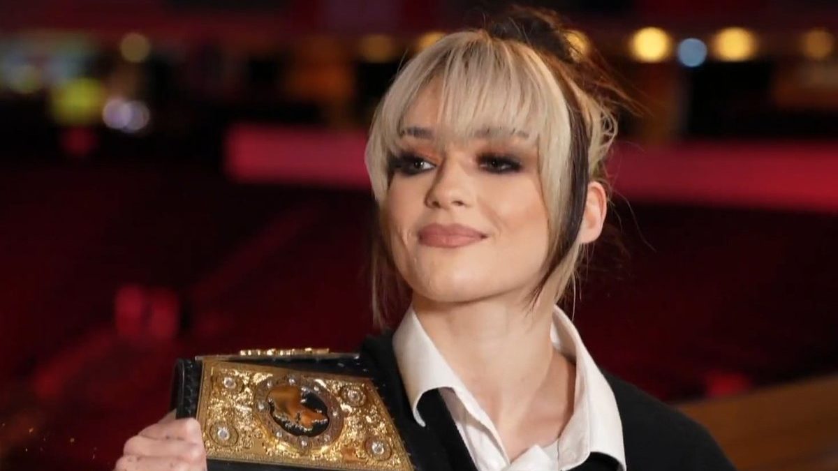 Jamie Hayter jokes that she initially thought AEW got Wembley Stadium ...