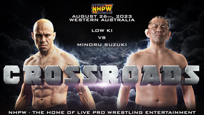 Low Ki vs. Minoru Suzuki announced for 8/26 New Horizons Pro Wrestling ...