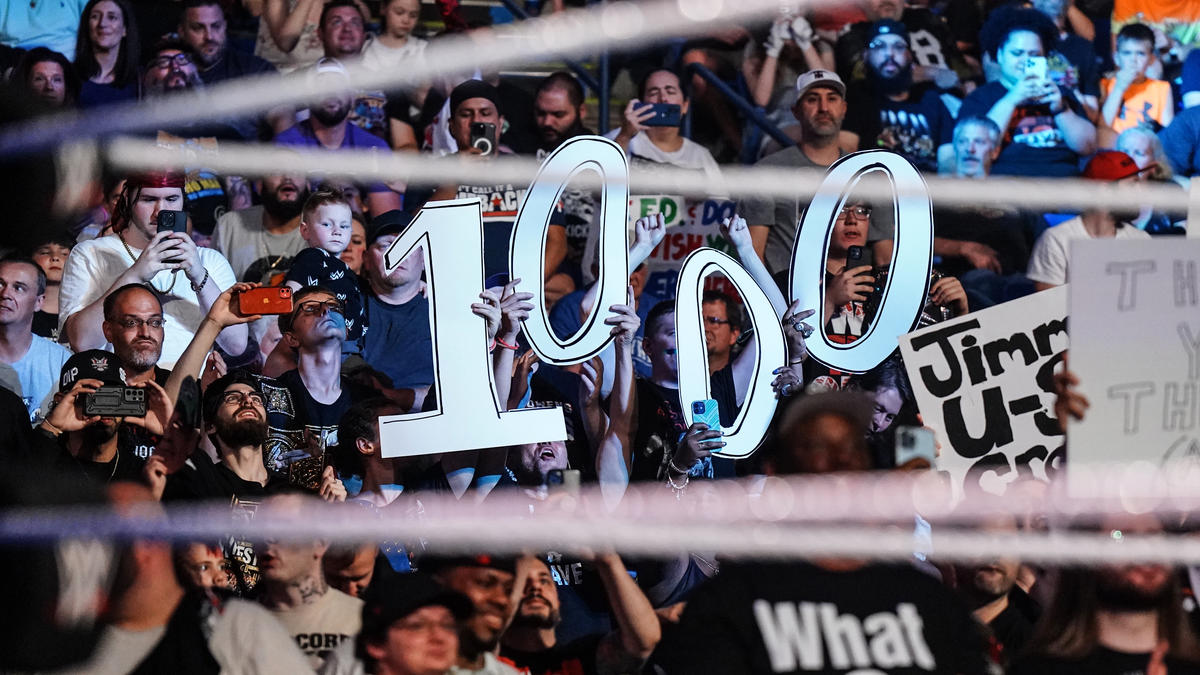 Roman Reigns' 1000-day celebration draws largest audience of the year