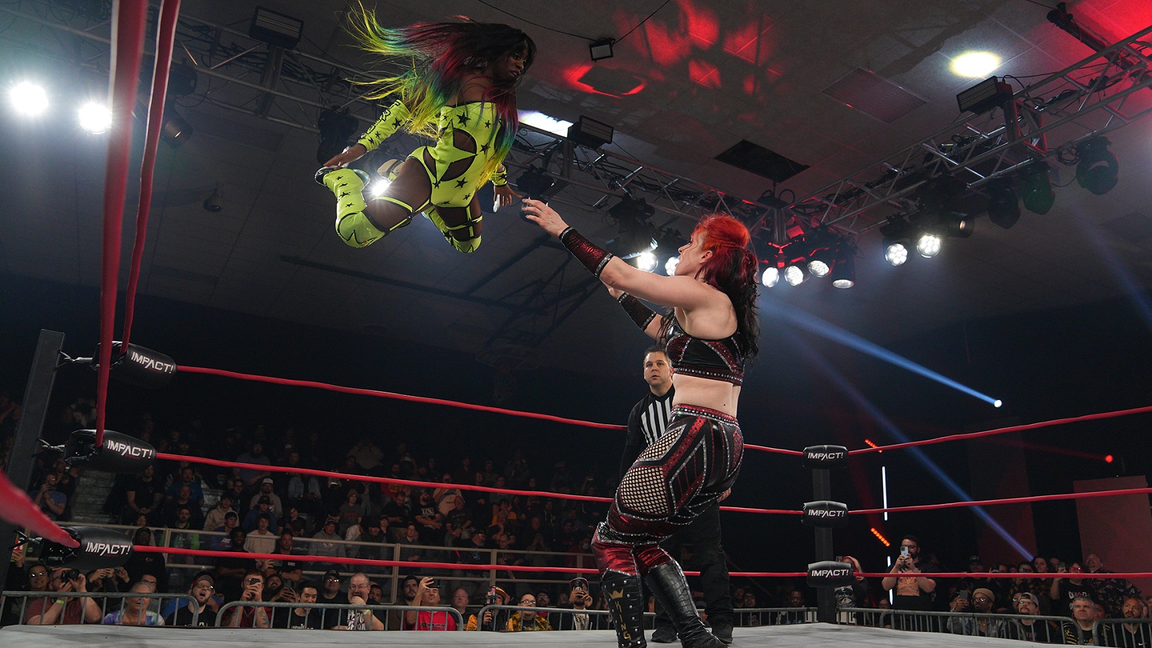 KiLynn King recalls crying happy tears after match with Trinity Fatu in ...