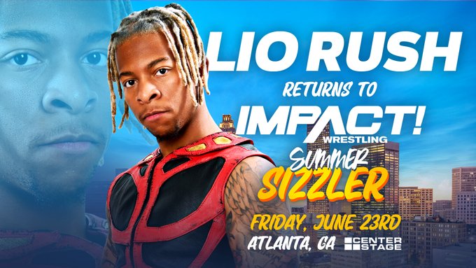 Lio Rush returning to IMPACT Wrestling