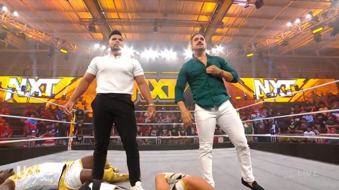 Angel Garza & Humberto Carrillo ambush Scrypts & Axiom on 6/13 WWE NXT