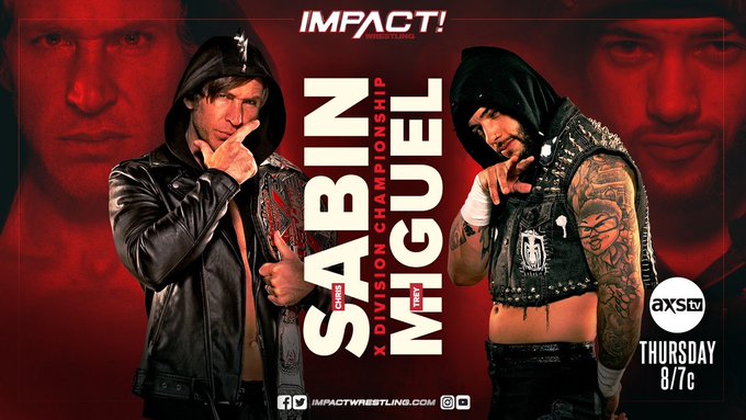IMPACT on AXS notes: X Division Title match, Trinity vs. Jai Vidal ...
