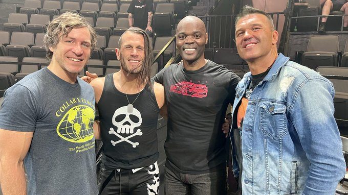 Elix Skipper present at IMPACT Wrestling TV taping