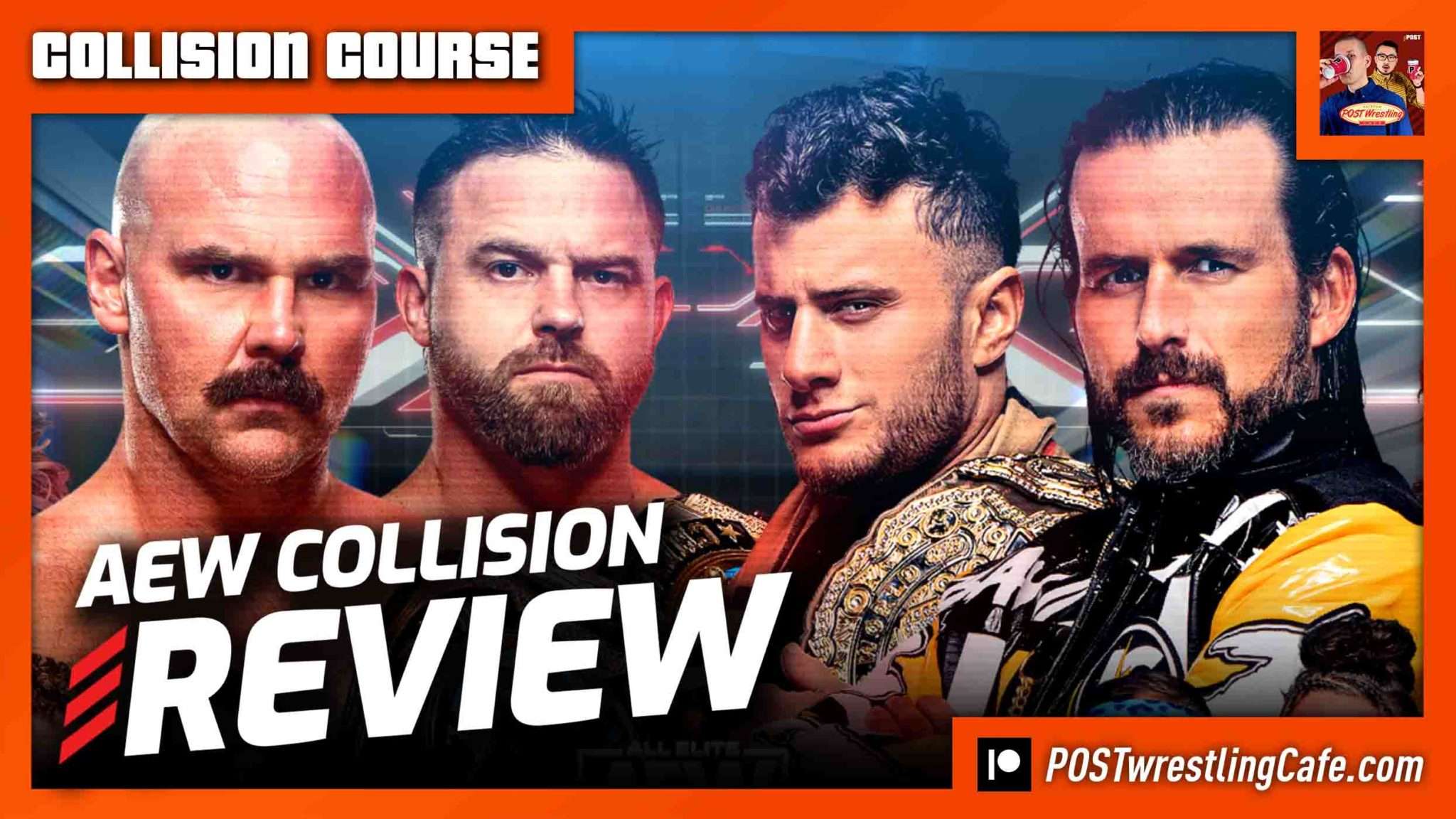 AEW Collision Results: FTR vs. MJF & Adam Cole, Ladder Match, CM Punk speaks, Minoru Suzuki ...