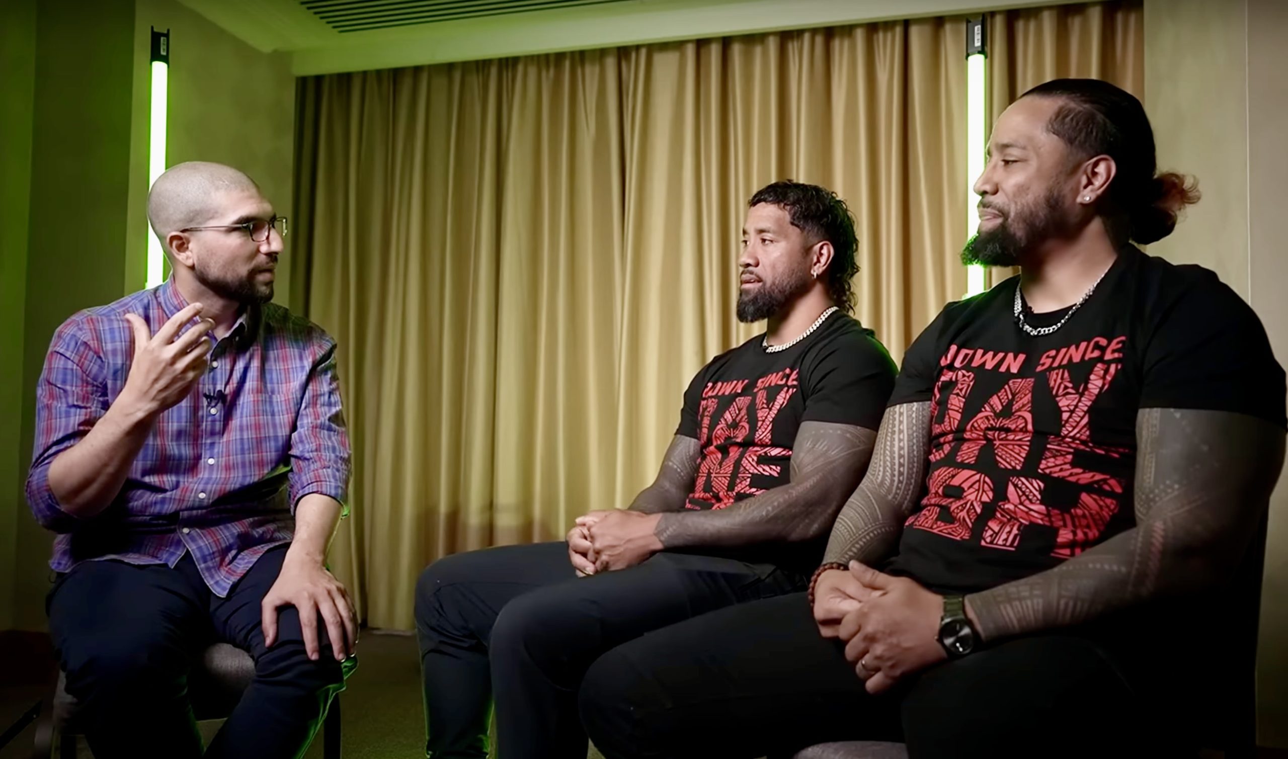 Jimmy Uso En Trinity Jimmy Uso's Family Delighted By Surprise WWE