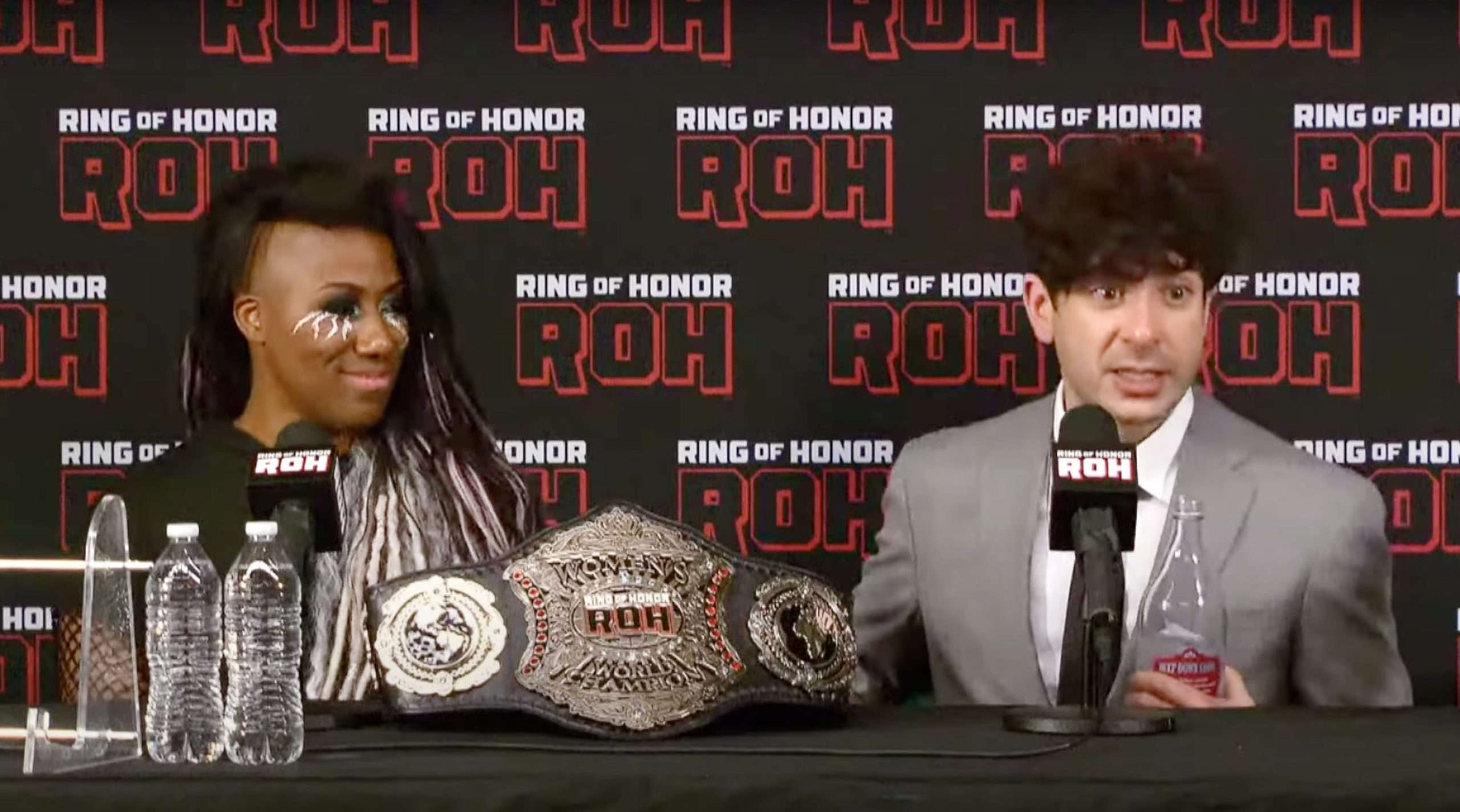 Ring of Honor press conference notes: Castagnoli, Shibata, Athena and ...