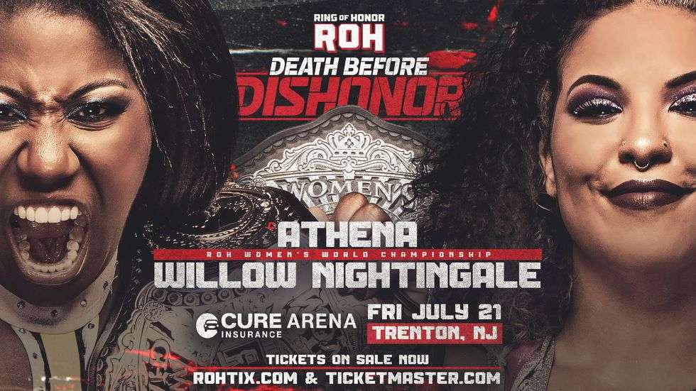 ROH Death Before Dishonor 2023 notes and results: Athena and Willow ...