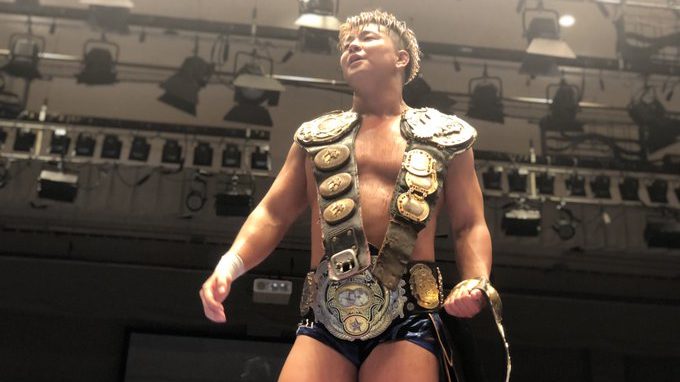 Yuma Aoyagi def. Yuji Nagata to become AJPW Triple Crown Heavyweight ...