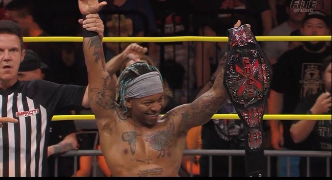 Lio Rush wins X Division Championship at IMPACT Slammiversary