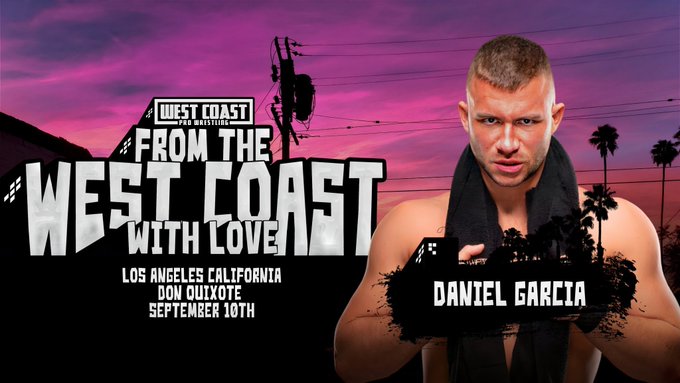 Daniel Garcia returning to West Coast Pro Wrestling