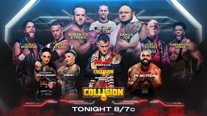 AEW Collision takes another fall, major loss in 18-34 demo