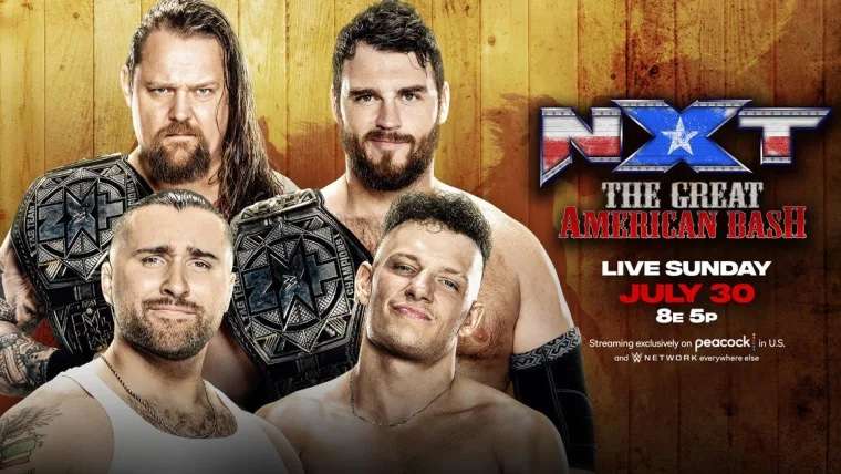 Tag Team Championship match will kick off NXT Great American Bash main card
