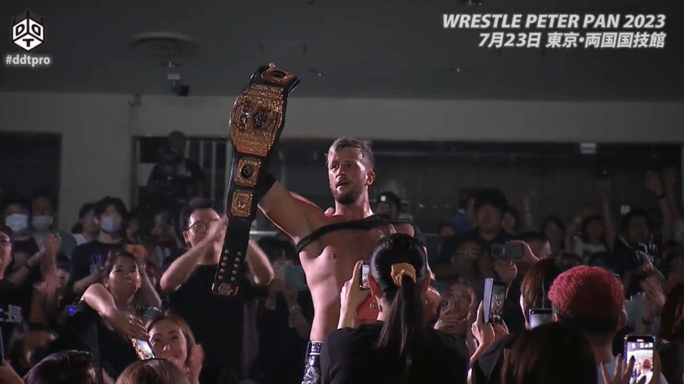 DDT Pro-Wrestling 'Wrestle Peter Pan' Results (7/23): Chris Brookes ...