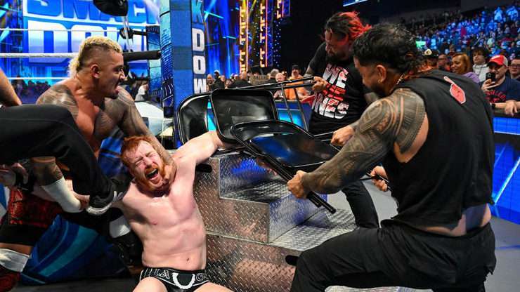 Sheamus confirms Bloodline segment at 7/7 MSG WWE SmackDown ran 20 ...