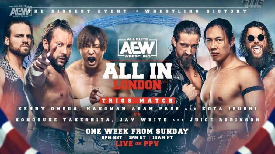 Will Ospreay vs. Chris Jericho scheduled for AEW All In after surprise attack