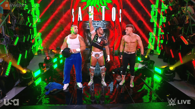 WWE NXT notes: Santos Escobar teams with Tony D & Stacks, Trick ...