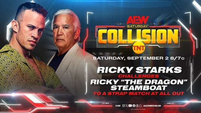 Ricky Starks to appear on 9/2 AEW Collision, calling out Ricky ...