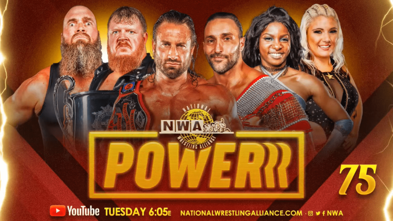 Four matches set for 8/22 NWA Powerrr