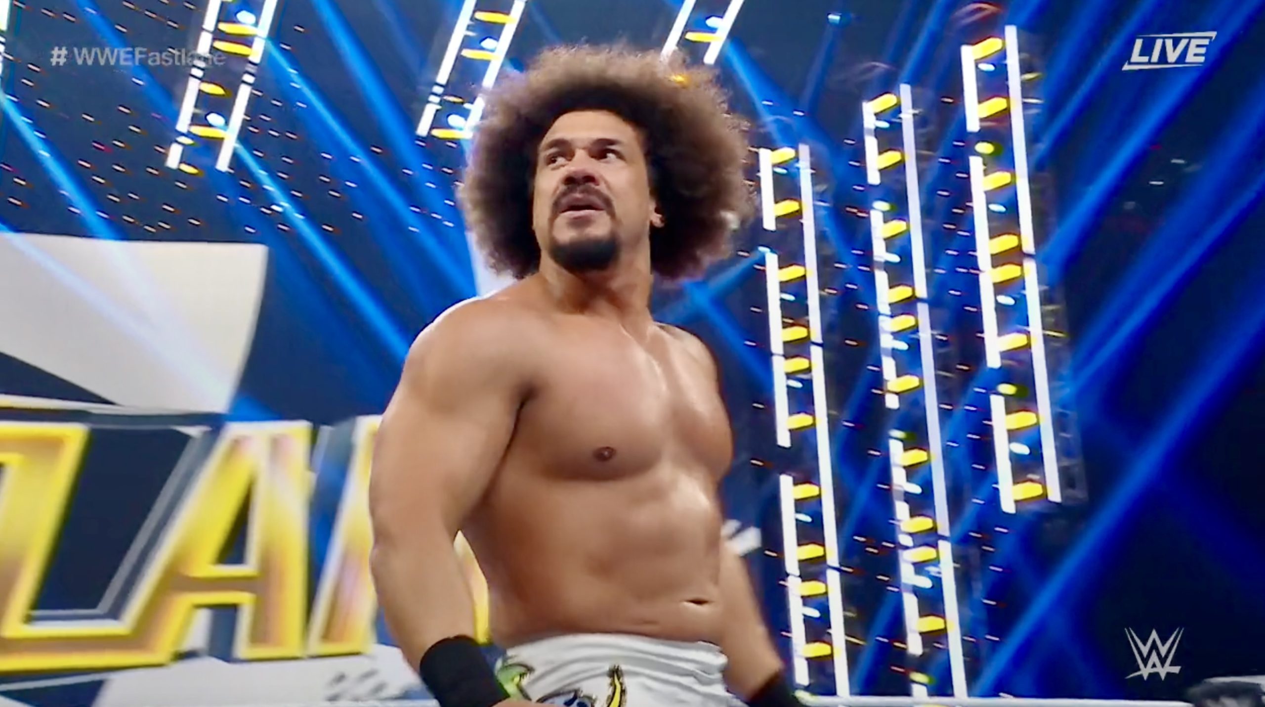 Carlito appears at WWE Fastlane, gets the pin for LWO vs. Bobby Lashley ...