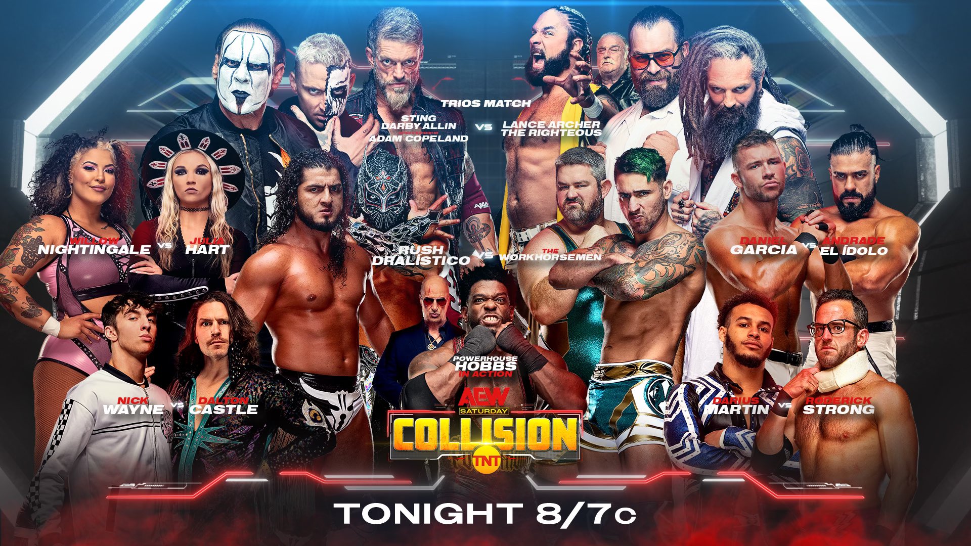 AEW Collision results and notes: Sting, Darby Allin and Adam Copeland ...