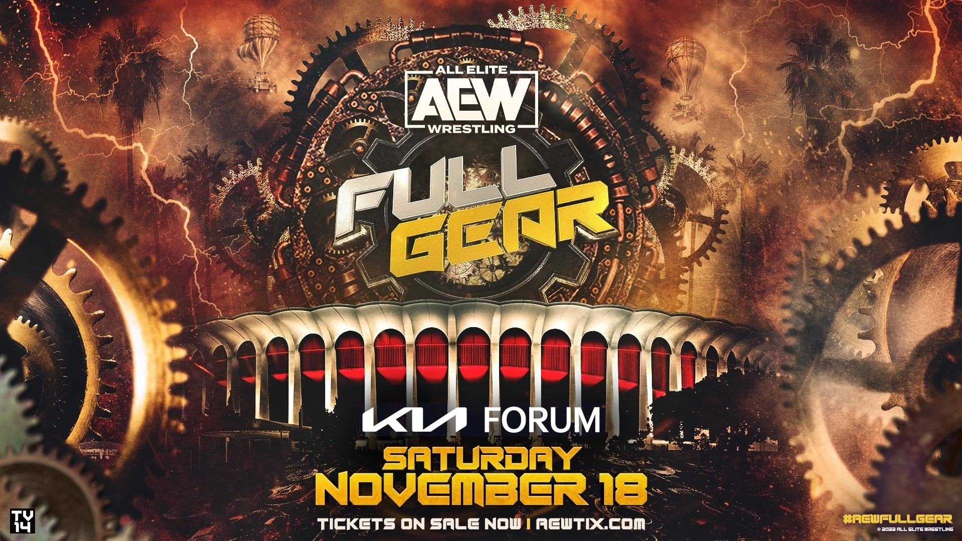 Updated lineup for AEW Full Gear