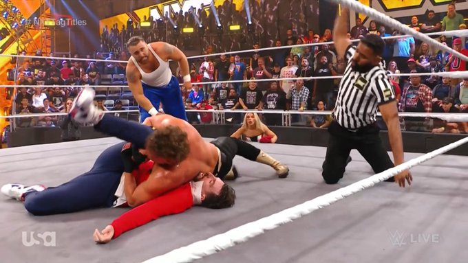 Tony D'Angelo & Channing 'Stacks' Lorenzo regain NXT Tag Team Championships