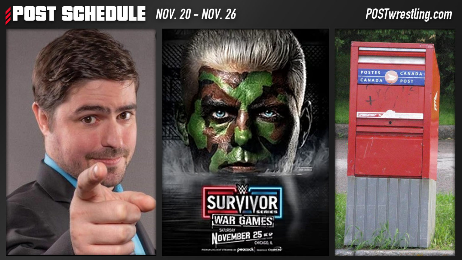 POST SCHEDULE: G1, MCU L8R, Pat Laprade, Brian Mann