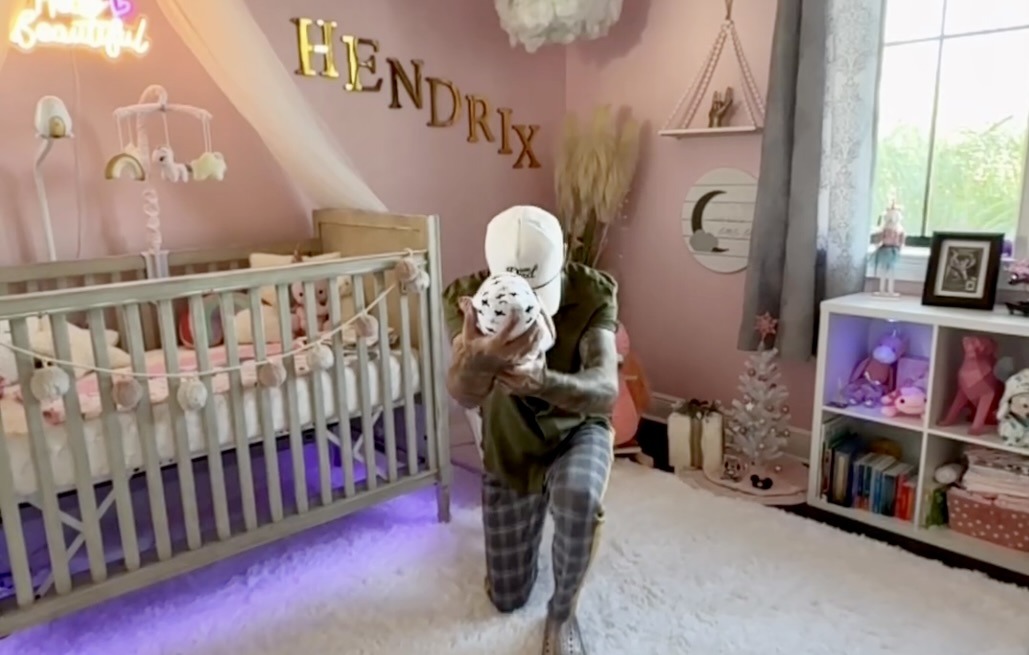 Alexa Bliss and Ryan Cabrera celebrate the birth of a baby girl